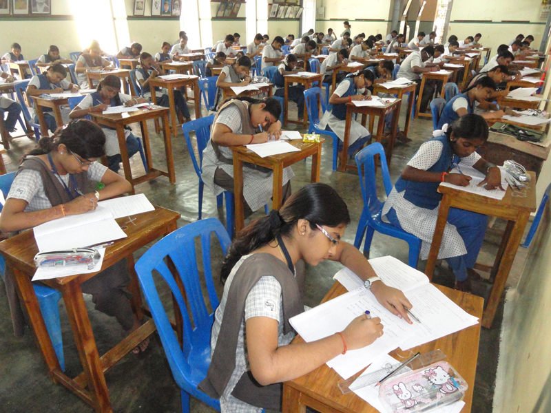 MYLAPORE TIMES - Hundreds of students sit for Board exam MYLAPORE TIMES - Hundreds of students sit for Board exam