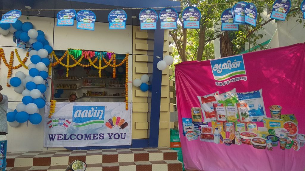 MYLAPORE TIMES - Aavin booth re-opened at R A Puram