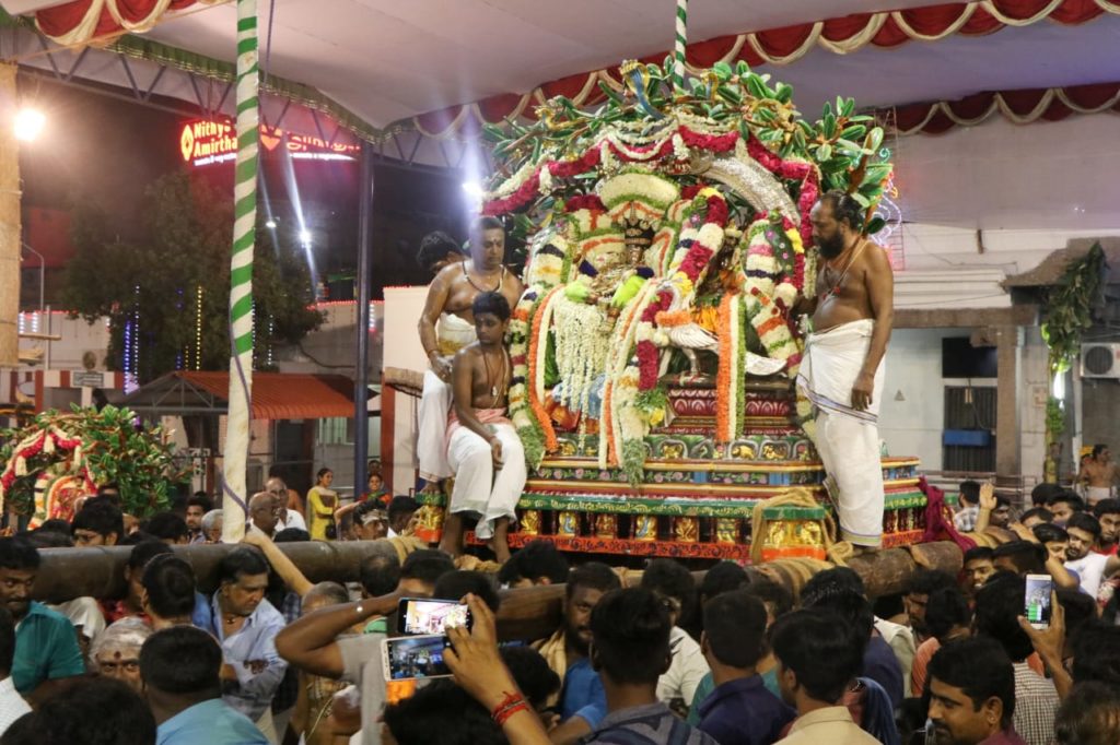 MYLAPORE TIMES - Panguni fest: Punnai maram vahanam makes the rounds of ...