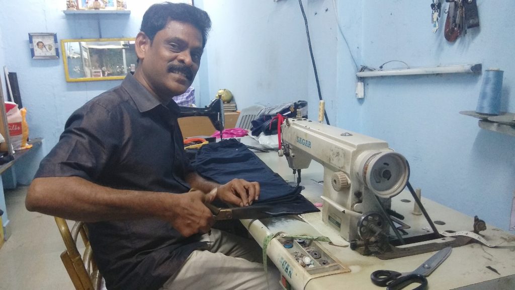 MYLAPORE TIMES - This tailor specializes in altering stitched clothes
