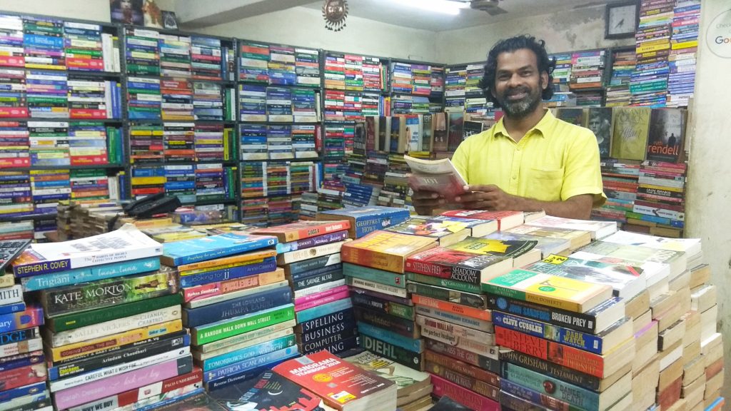 MYLAPORE TIMES - Fiction books sell well at Murugan Old Books Shop. It ...
