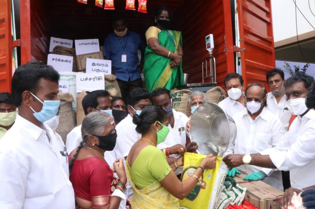 MYLAPORE TIMES - Mobile ration store service launched: MLA flags it off ...