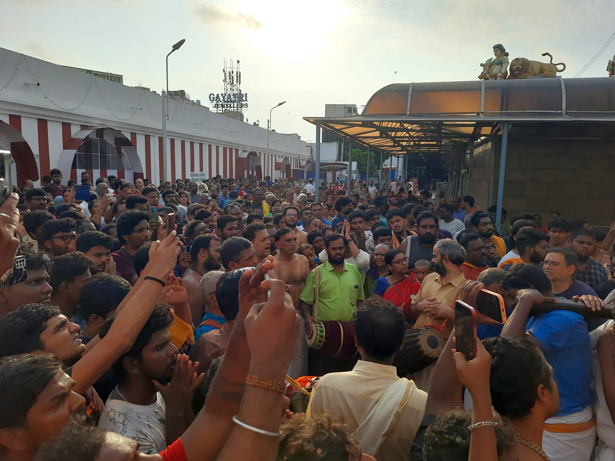 MYLAPORE TIMES - Panguni utsavam: after night-long Rishabha vahana ...