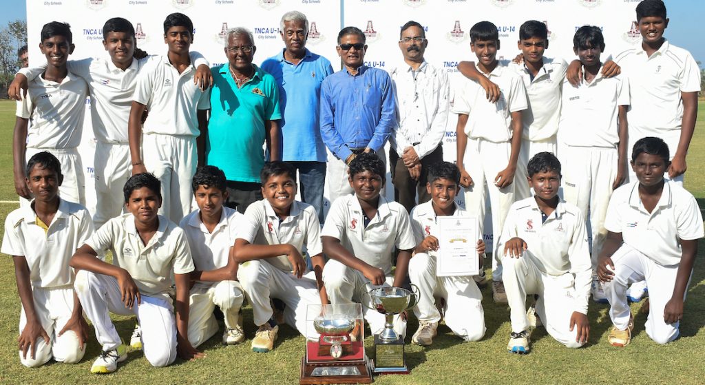 MYLAPORE TIMES - St. Bede's cricket team wins TNCA tourney for under 14 ...