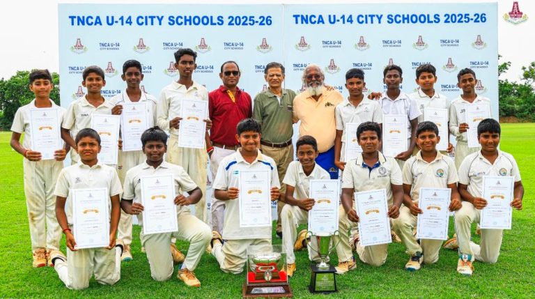 MYLAPORE TIMES - St. Bede's wins TNCA under-14 city schools 2025–26 ...